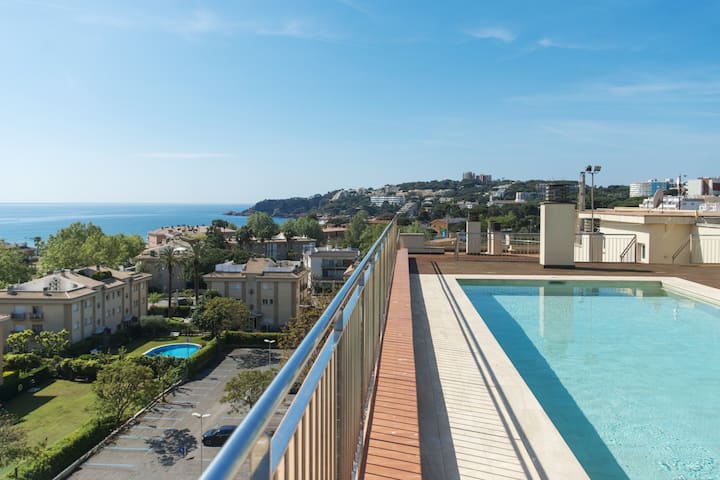 2br Apartment With Pool, Parking & A/c (6) - Sant Feliu de Guíxols