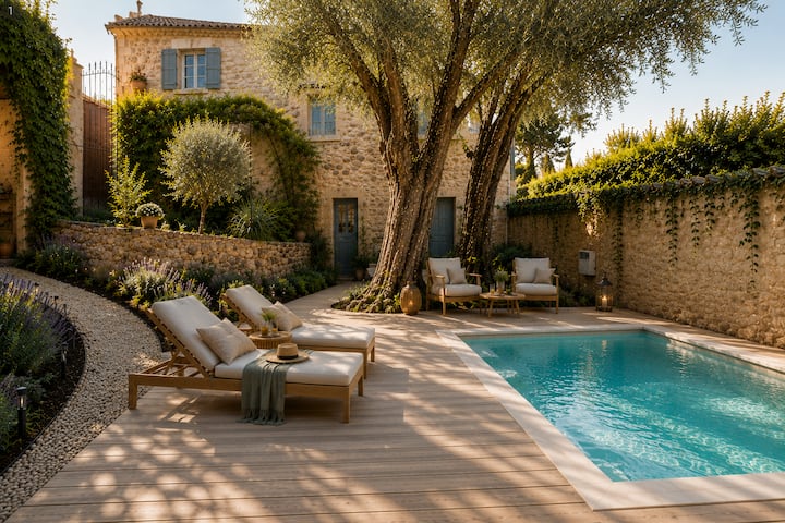 Mas Avec Piscine Cœur De Village 6 Chambres - Grasse