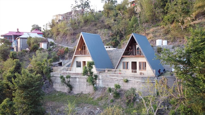 Ruah A-frame 2 - Swiss Cabin Near Kasauli - Kasauli