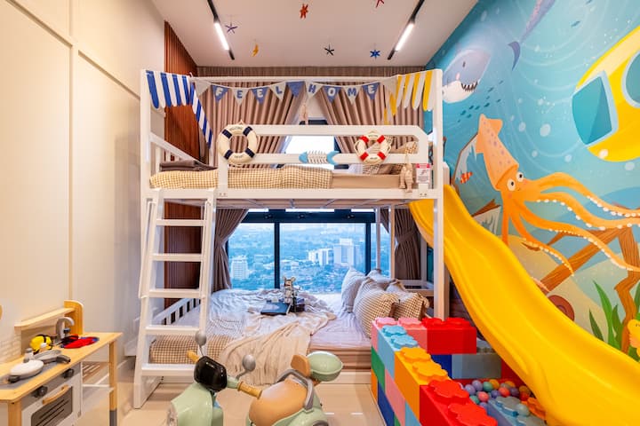 Kids Zone Family Fun Suite W Ball Pit Lrt Pudu - Cheras