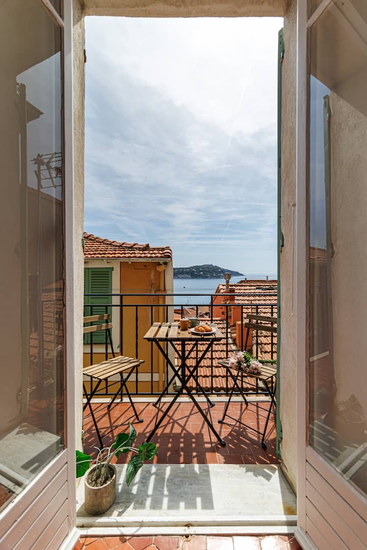 Sea View - 2 Bedrooms & Balcony - Èze