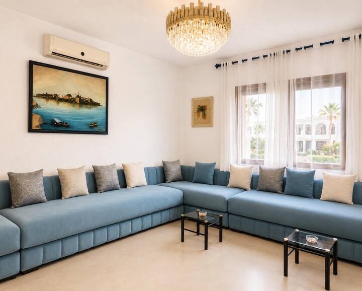 Charmante Villa à 50 Mètres De La Plage Bahia Smir - Fnideq