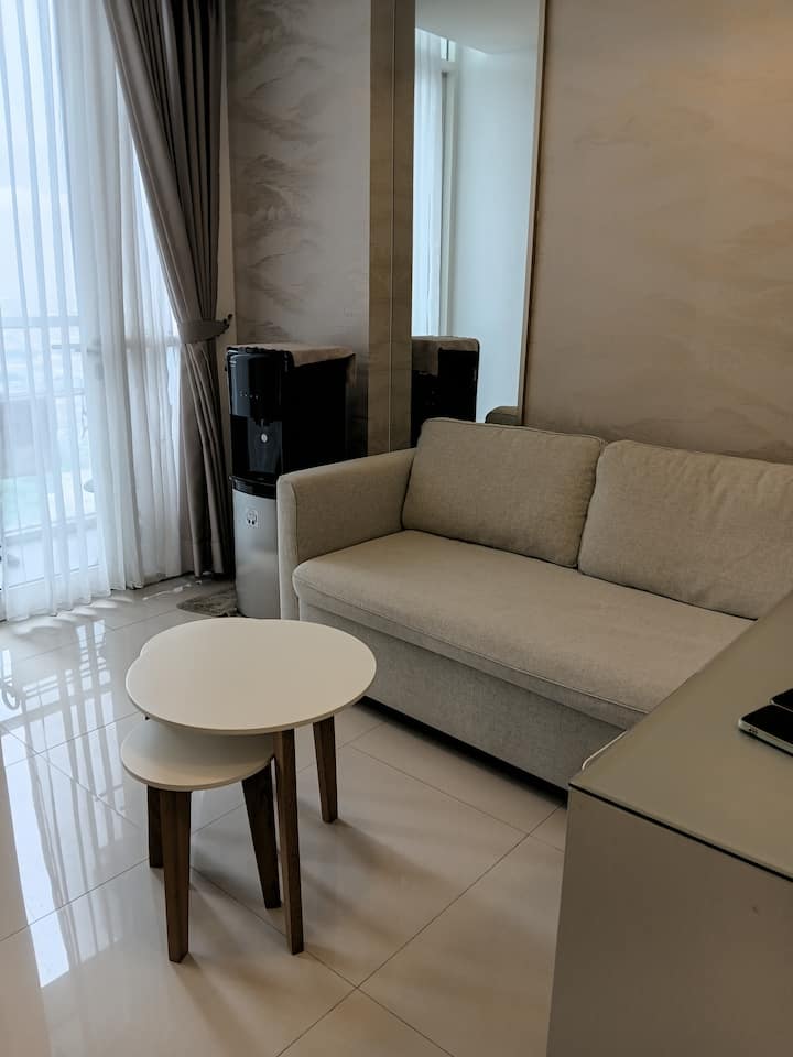 2br Modern Full Furnished (Linden Apt Marvel City) - Surabaya