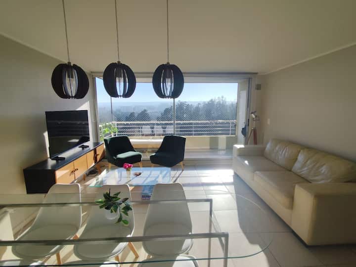 Hermoso Depto. Algarrobo.
Laguna Y Acceso A Playa - Algarrobo