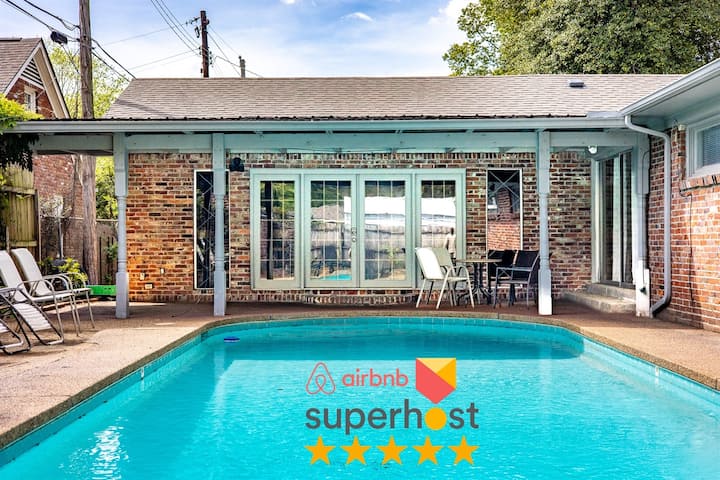 *New* Private Pool · Game Room · Sleeps 12 - Memphis, TN