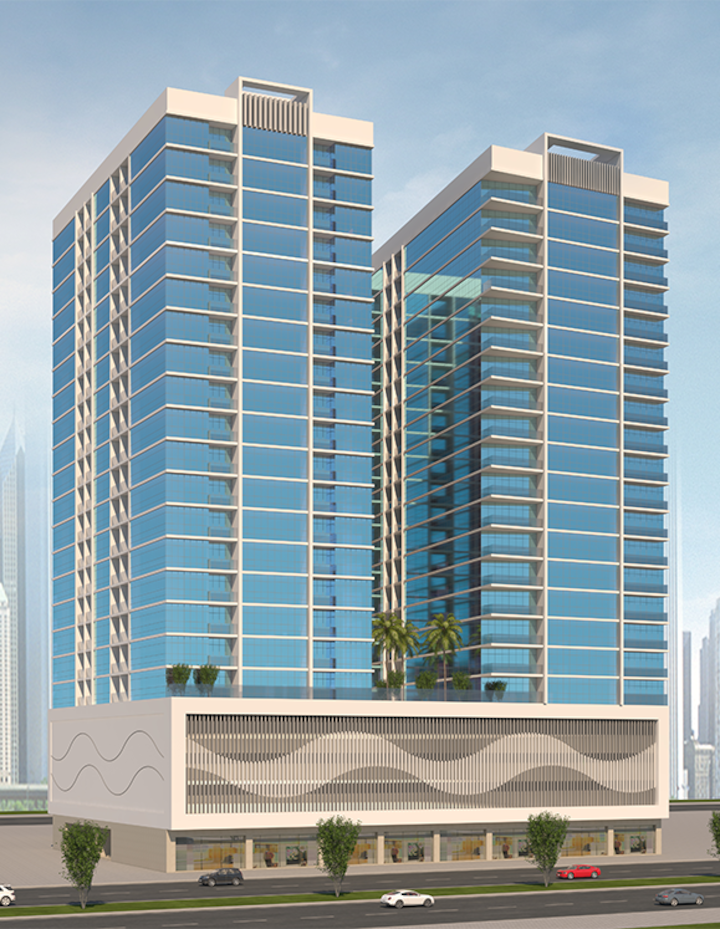 Luxury 1br Escape | Pool, Gym & City Vibes - Ajman