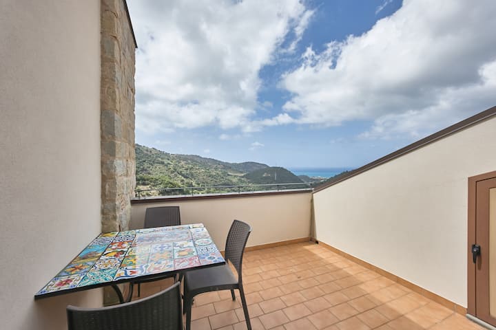 Villa Ginevra Mansarda 4 - Capo d'Orlando