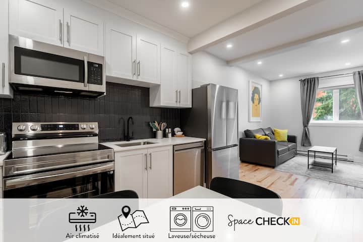 Le Refuge Plateau Mtl | 2 Metro | Smart Tv | Ac - Montreal
