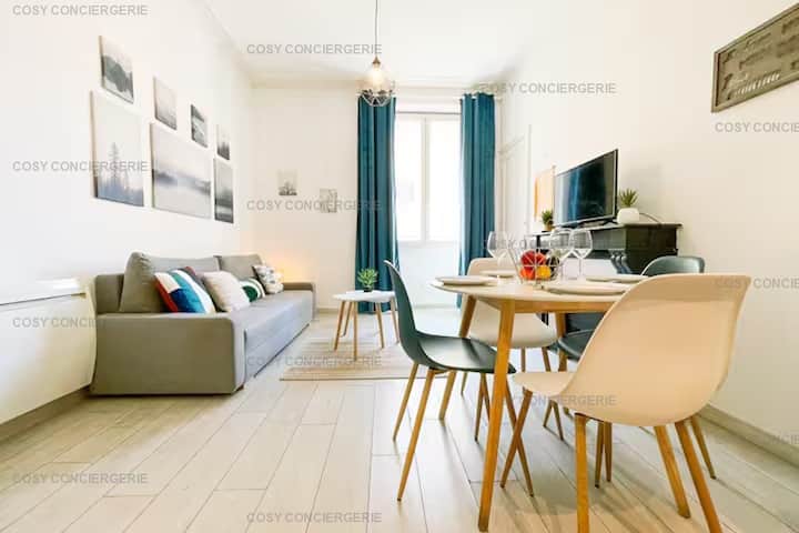 Charrelle – T2 Lumineux & Tout éQuipé • 4 Pers • C - Grenoble
