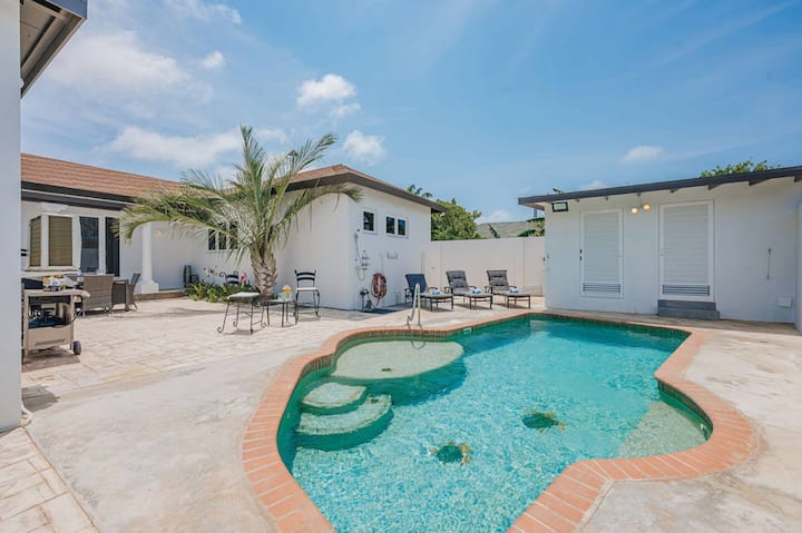 4br Villa | 3min To Eagle Beach | Pool & Bbq - Aruba
