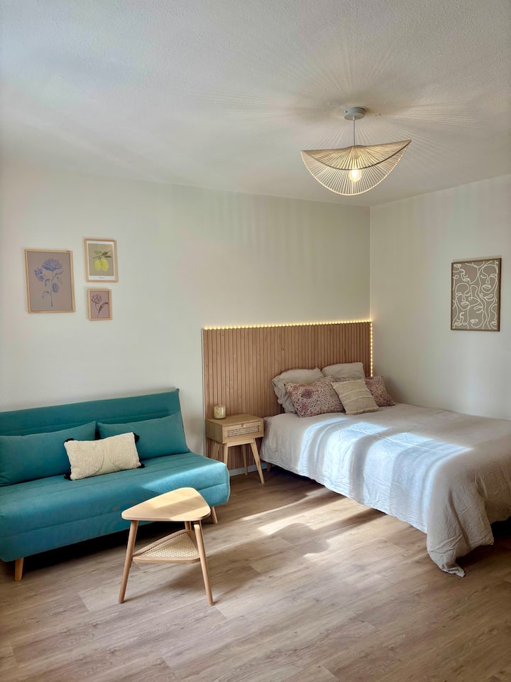 Studio Cosy Avec Parking - Proche Centre & Lac - Annecy