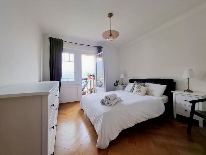 Chambre Avec Vue Sur Le Lac & Terrasse - Montreux