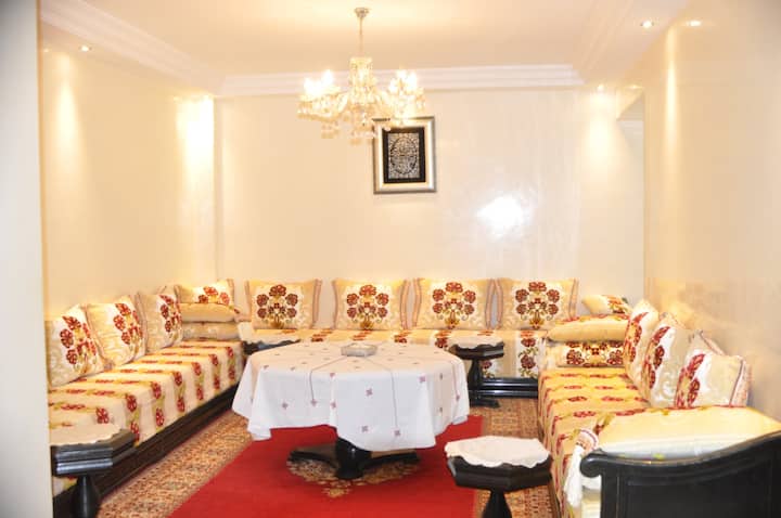 Bourgogne Ouest Corniche - 92m2 - Parking - Wifi - Casablanca