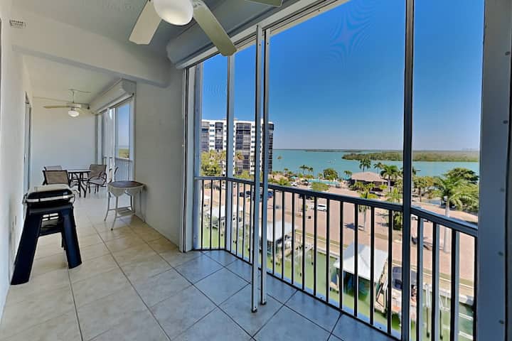 Casa Marina 652 | Water Views + Resort Pool! - Fort Myers Beach, FL