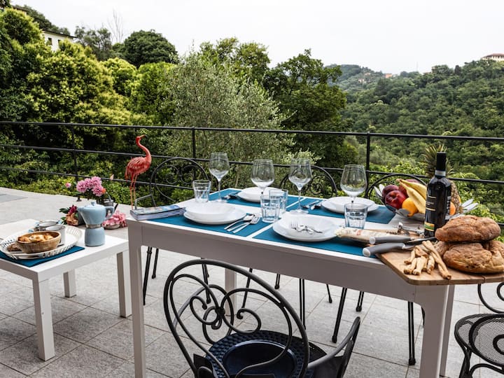 Tangerine Apartment With Private Garden - Portofino
