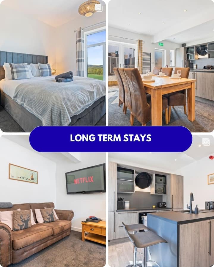 Re-locator Long Stays | 5-bed House In Staveley - Chesterfield