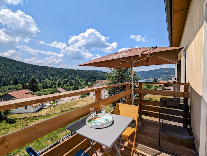 Le Pic Noir, Appartement Vue Lac Et Montagnes - Gérardmer