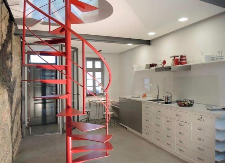 Design Ein-personen-altstadt-häuschen - Frankfurt