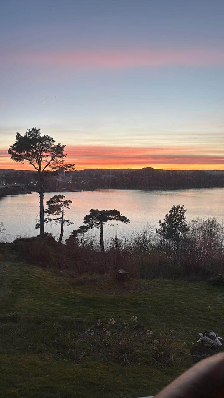 Villa Med Byutsikt, 10 Min Fra Dyreparken - Kristiansand