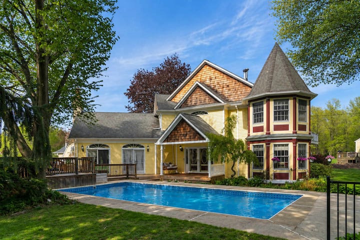 Private 5br Farmhouse, Pool, Sleeps 12, Family - Chatham, NJ