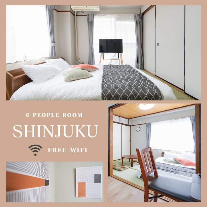 Shinjuku/shibuya/6 People/3-min Walk To Sta/wifi - Shibuya Station