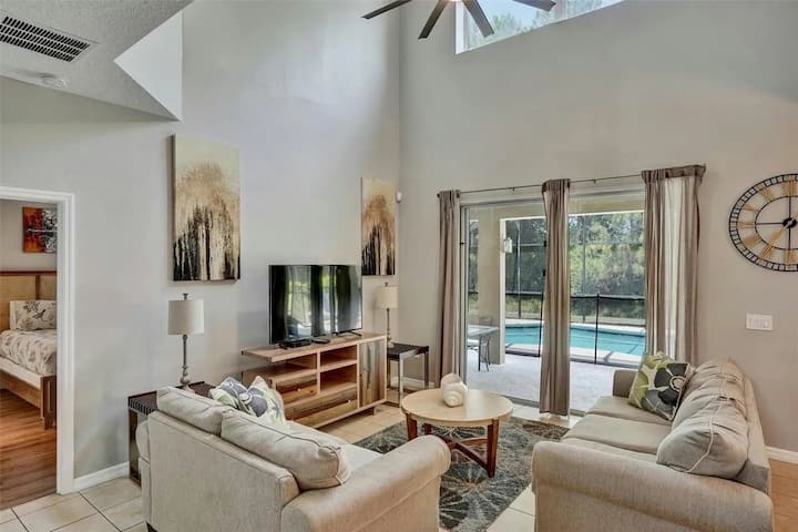 Luxury 6br Villa W/ Pool Near Disney Orlando - Davenport, FL