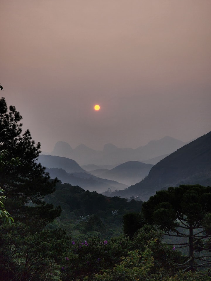Chalé Horizonte - Vista Panorâmica Das Montanhas - Petrópolis
