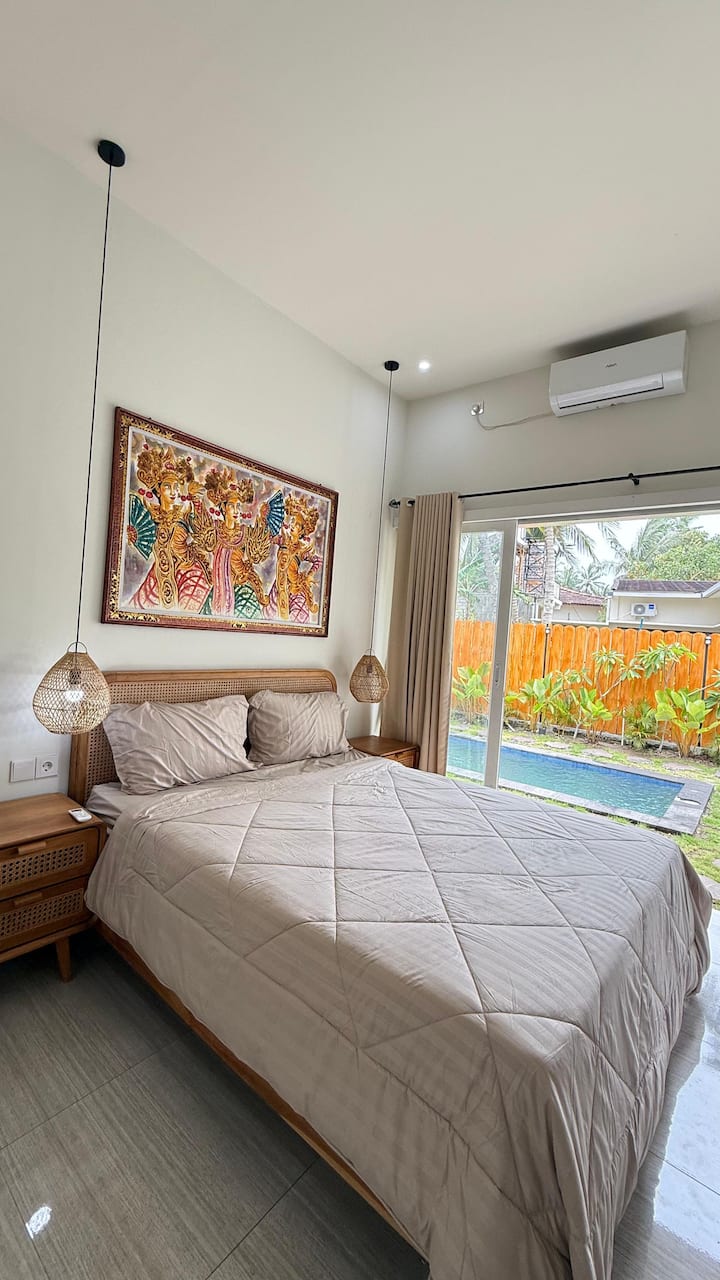 Rumah Bella, One Bedroom House With Swimming Pool - Mataram