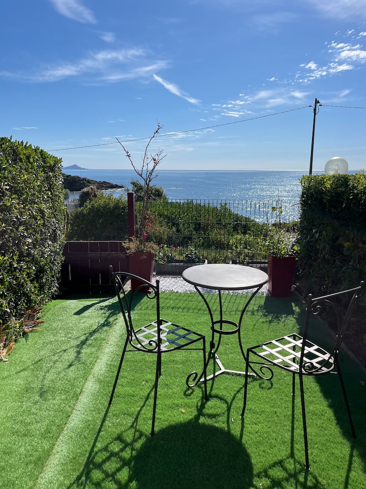 Vue Mer Exceptionnelle à 50 M De La Plage - Saint-Aygulf