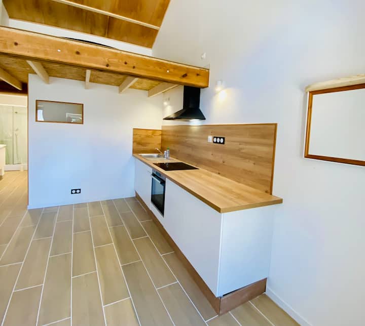 Petit Logement Complètement Neuf. Ambiance Bois - Marais poitevin