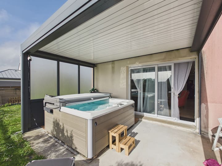 Maison Pour 6 Avec Jacuzzi Et Grand Jardin - Pont-l'Abbé