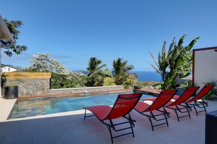 Villa Aïna - Vue Mer - Piscine - Saint-Leu