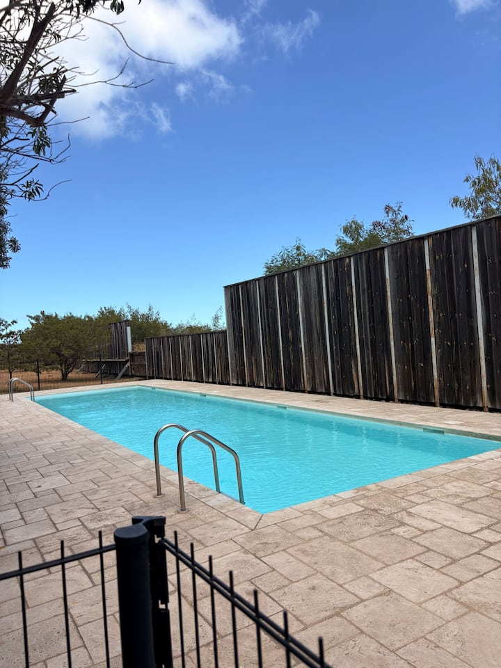 Rosa - Piscine - Patio - Saint-Leu
