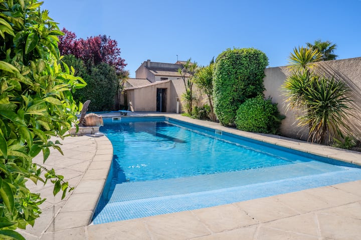 Villa & Piscine à St Julien à 10min De Sausset - Sausset-les-Pins