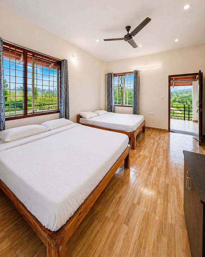 River View 4 Sharing Room No 1 - Sakleshpura