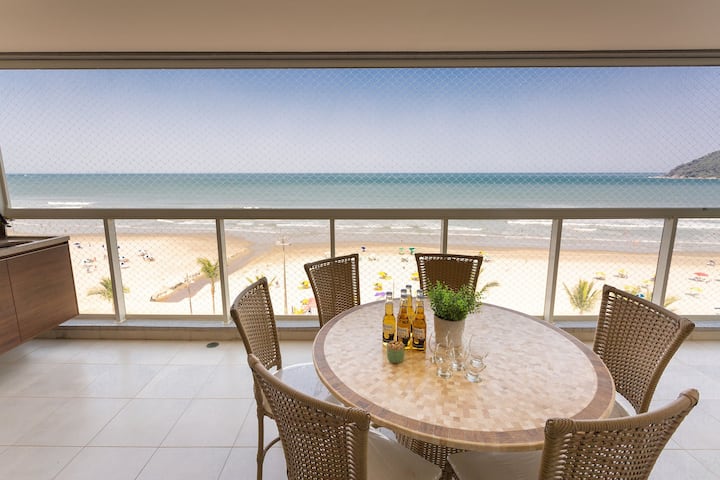 Amazing Ocean View, 4 Bedrooms | With Balcony - Bertioga