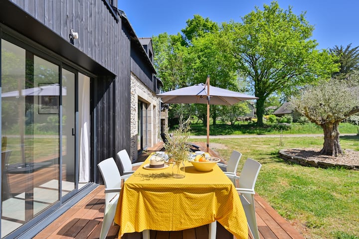 Les Agapanthes - 1000 M² De Jardin - La Gacilly