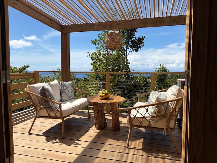Estuary Cottage | Eco Oceanview Sanctuary - Dominica