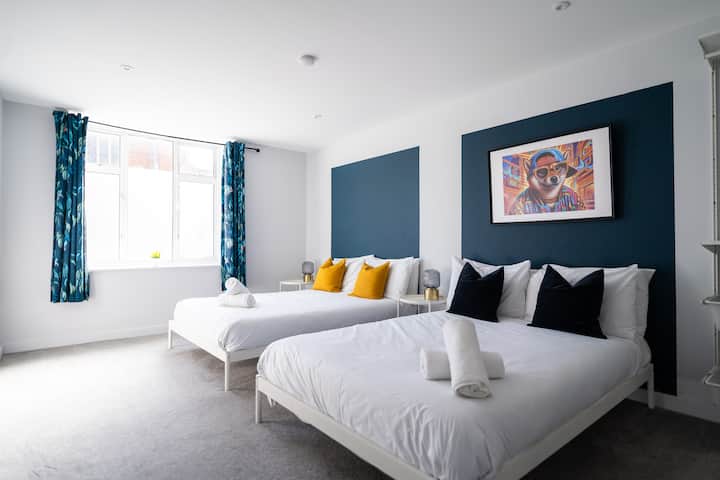 #150 Bright Apt – Westbourne Area - Sleeps 7 - Bournemouth