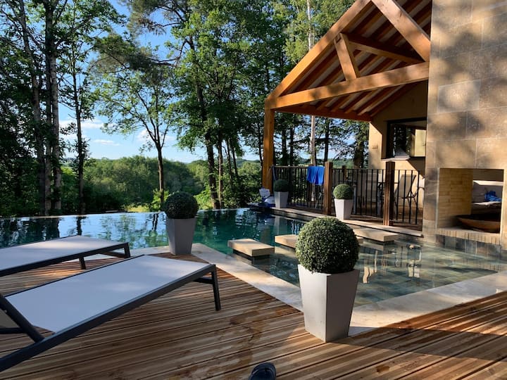 Villa De Standing, Clim Piscine Chauffée & Nature - Le Mans