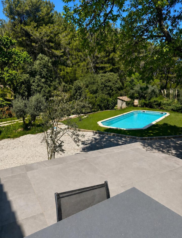 Loue Villa En Campagne Aixoise Avec Piscine - Rognac