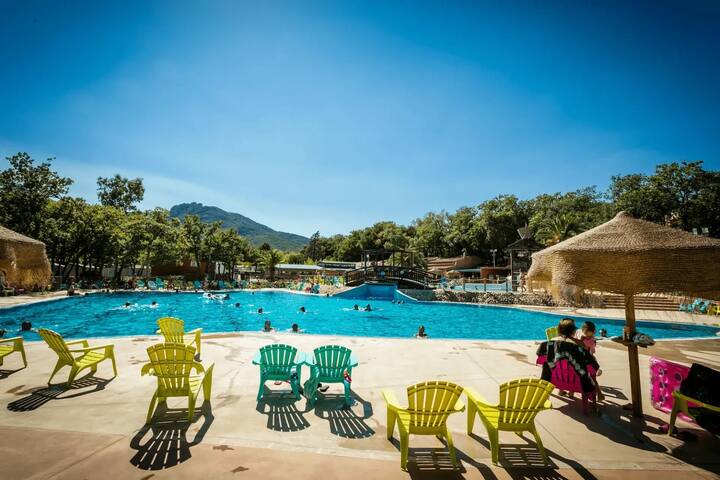 Zecamping 5* Mobil Home Parc Aquatique - Collioure