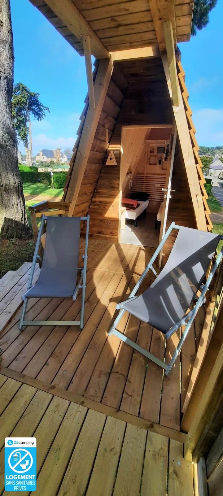 Zecamping 3* Cabane 9m² Piscine - Perros-Guirec