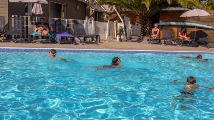 Zecamping 3* Roulotte 20m² Piscine - Perros-Guirec