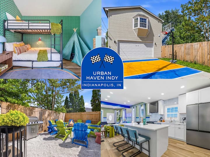 Urban Haven Indy | Hot Tub + Game Room - Kota