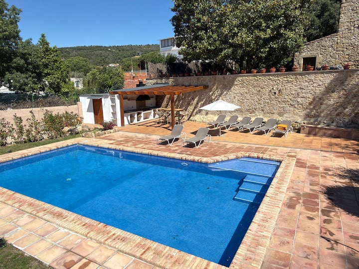 Villa Con Piscina En Castell D'aro - Santa Cristina d'Aro
