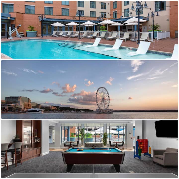 Wyndham National Harbor 2 Bedroom King Suite*pool* - National Harbor, MD