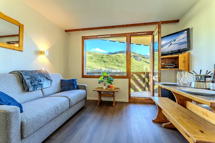 Apt Ski-in Ski-out  Mountain View - Val Thorens