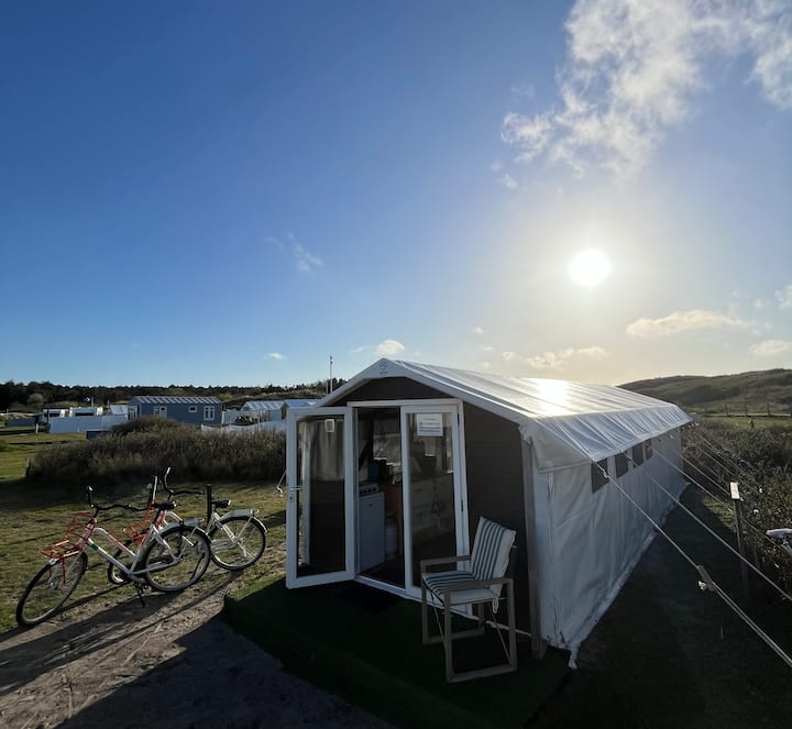 Tenthuis Donia Aan Zee Inclusief Twee Fietsen! - Ameland
