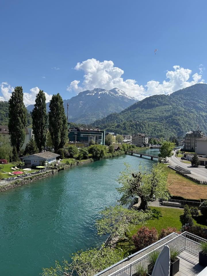 Apartment Du Pont With Jungfrau And River View - Interlaken